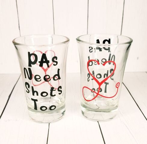 Nurses Need Shots Too Shot Glass-gift for Nurse-gift for Nurse - Etsy