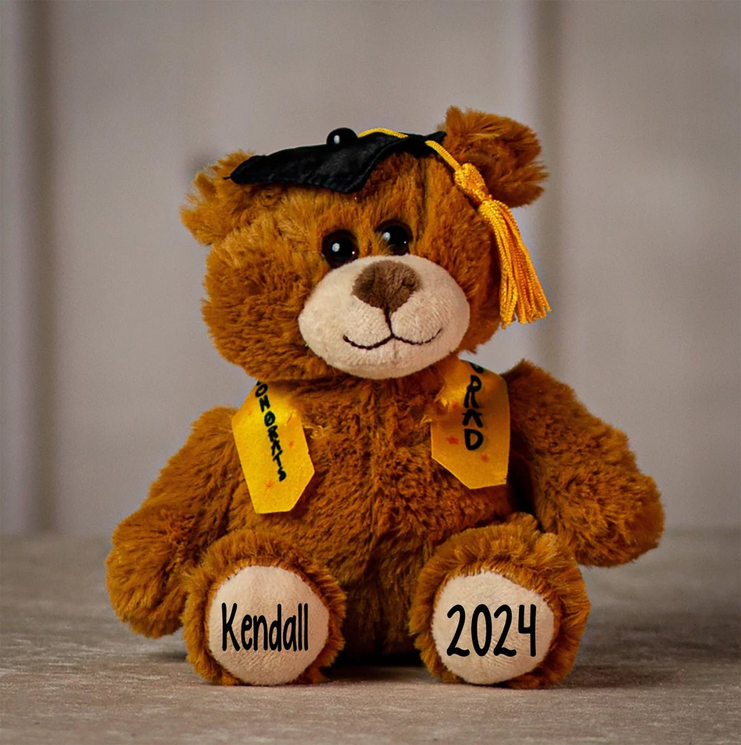 Personalized Graduation Bears-7.5inches- Graduation Gift- Preschool ...