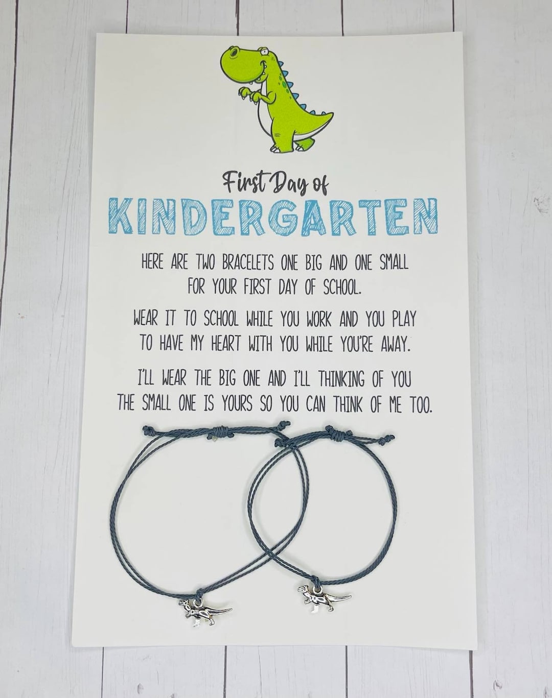 First Day of First Grade-back to School Bracelets-mommy and Me-matching ...