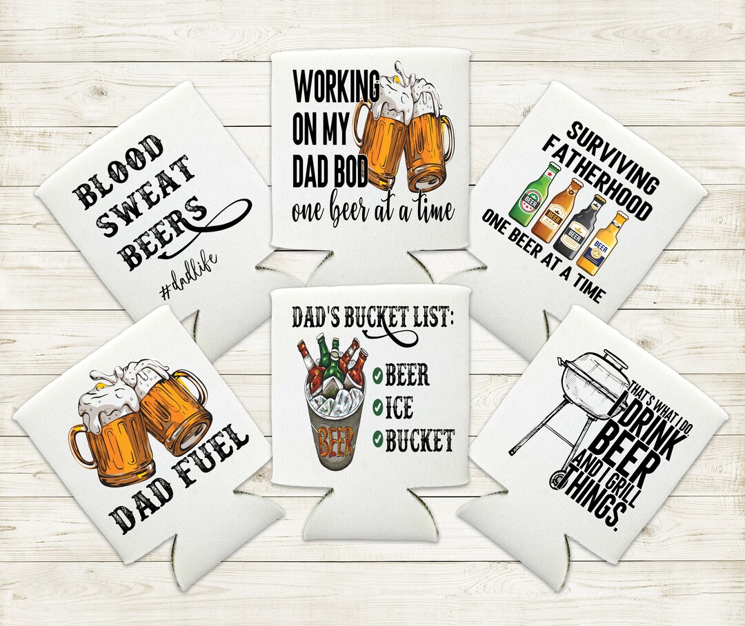 Dad Can Coolers-best Daddy-best Papa-father's Day Gift-gift for Fathers ...