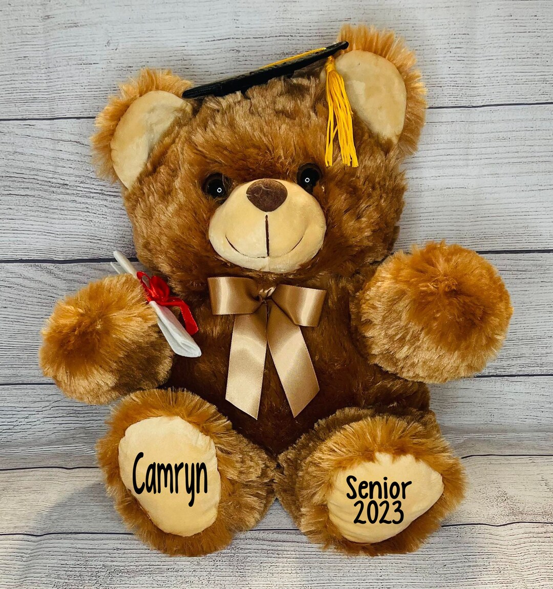 Personalized Graduation Bears- Graduation Gift- Preschool-kindergarten ...