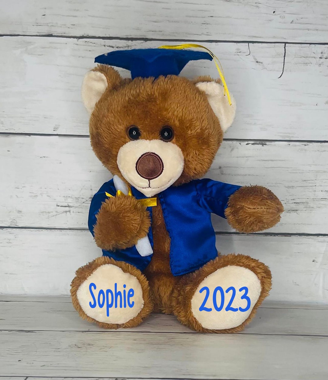 Personalized Graduation Bears-7.5inches- Graduation Gift- Preschool ...