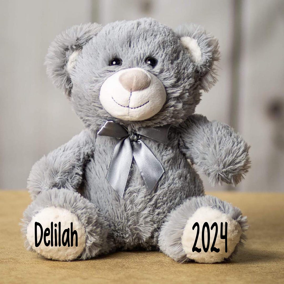 Personalized Teddy Bears-stuffed Bear-my First Teddy Bear-birthday Gift ...