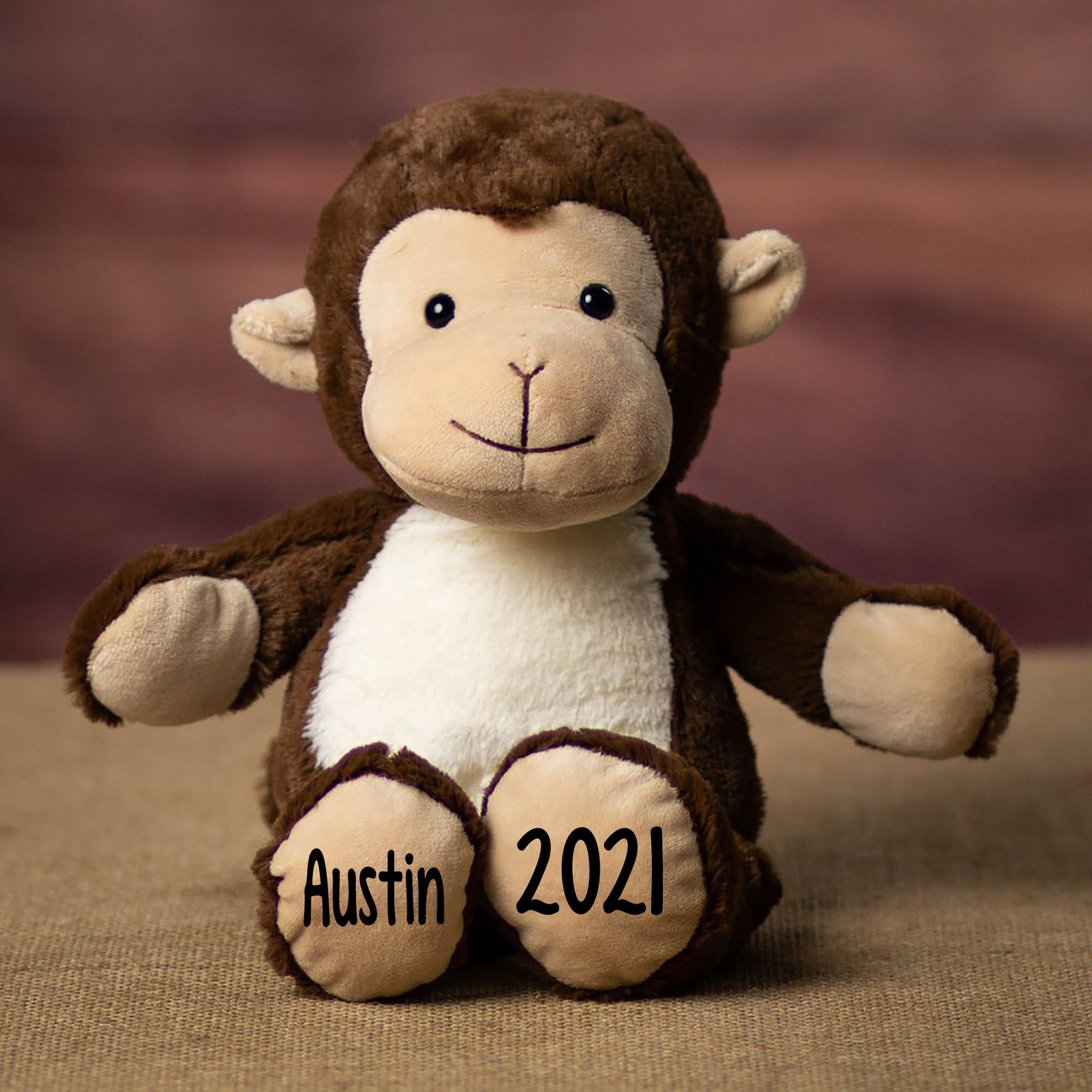 Personalized Teddy Bears-stuffed Bear-my First Teddy - Etsy