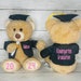 Personalized Graduation Bears-7.5inches Graduation Gift Preschool ...
