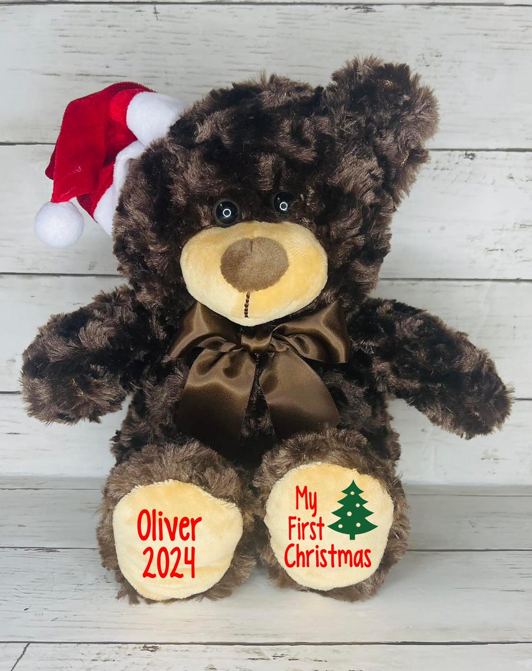 Personalized Teddy Bears-stuffed Bear-my First Teddy Bear-birthday Gift ...
