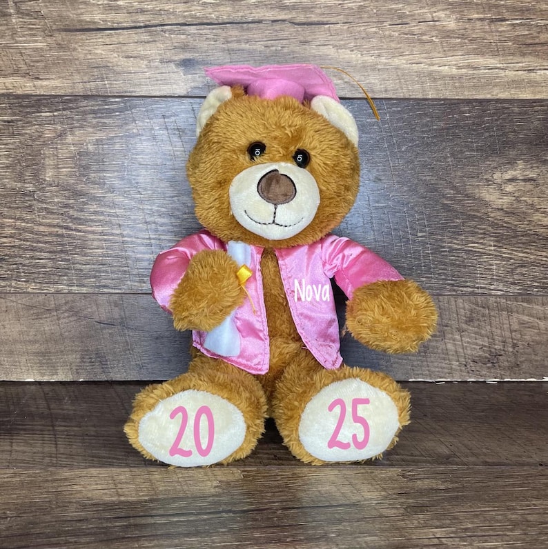 Personalized Graduation Bears-7.5inches- Graduation Gift- Preschool ...