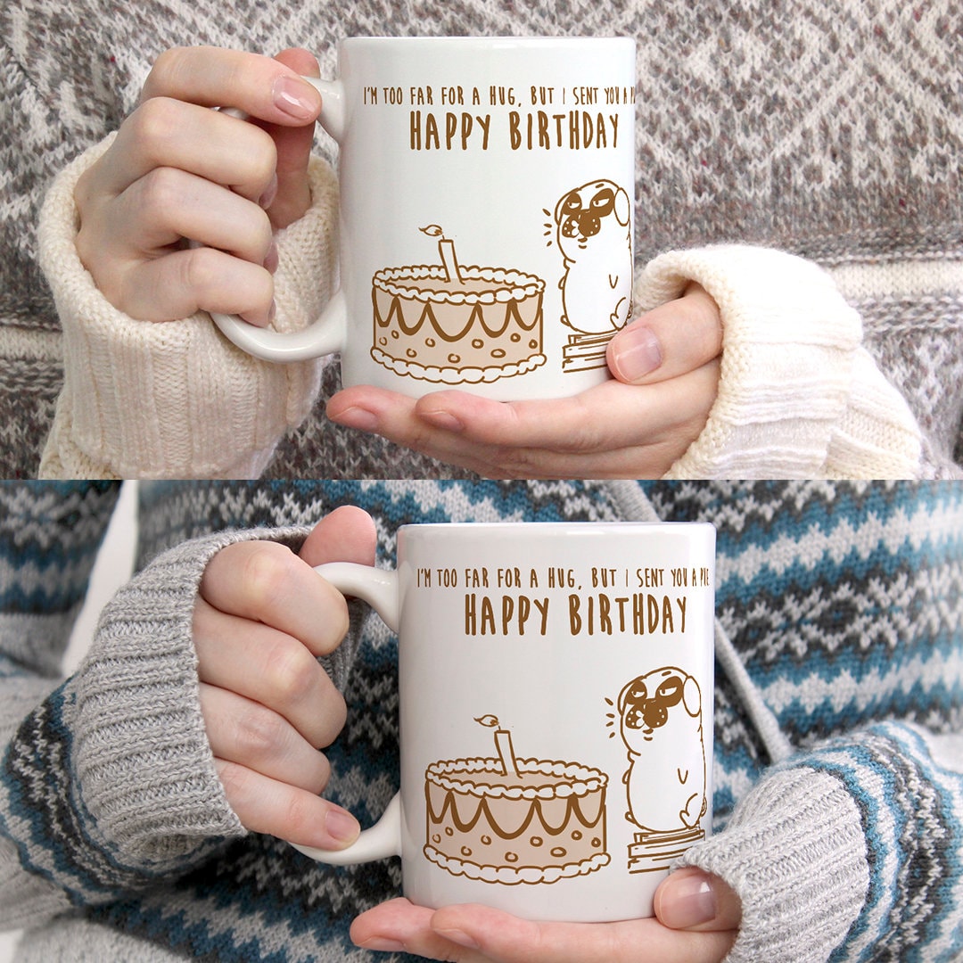 I'm Too Far for A Hug, but I Sent You A Pig. Happy Birthday, Pig Party ...