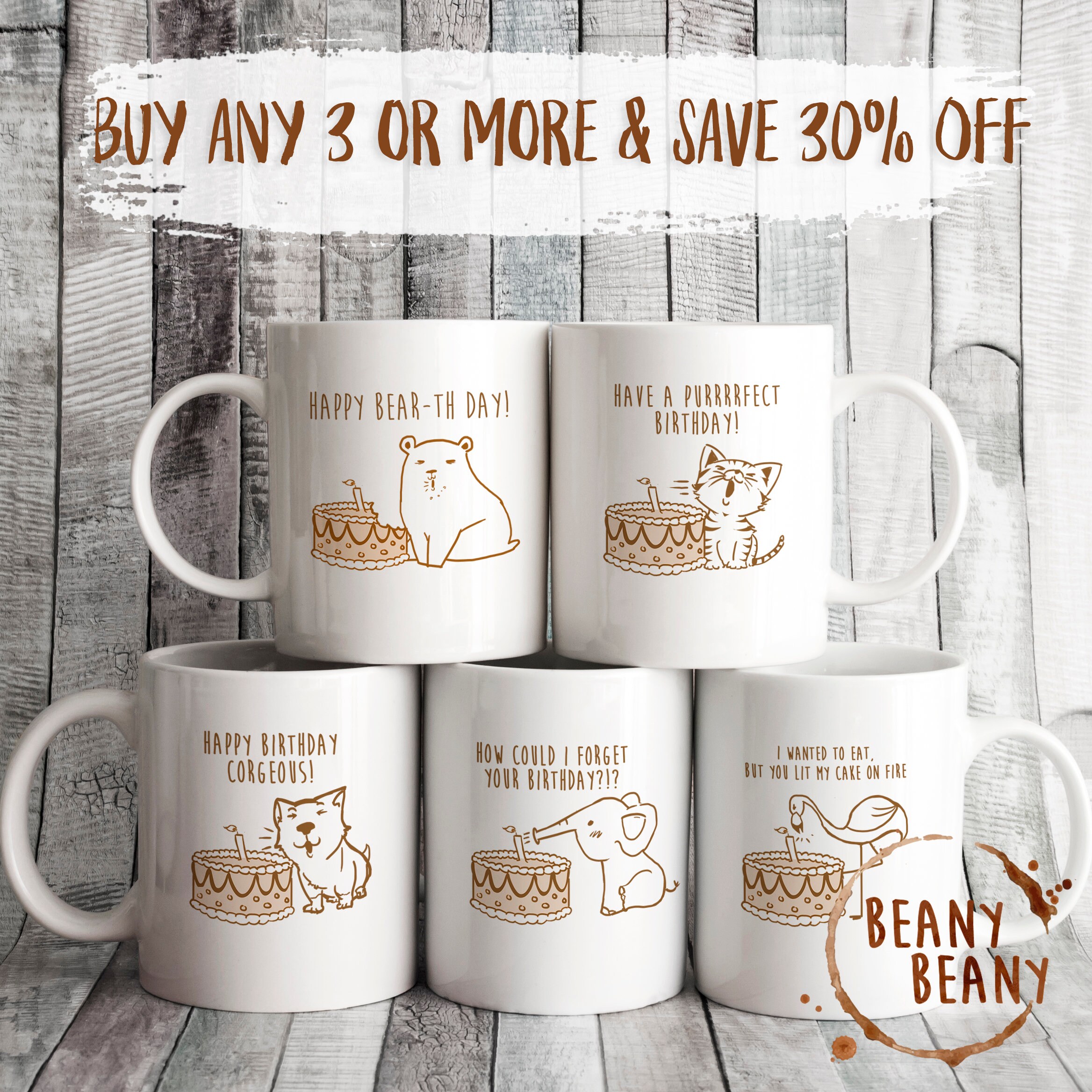 Kitten Mug Furry Mugs Cat Coffee Cup Birthday Party Idea - Etsy