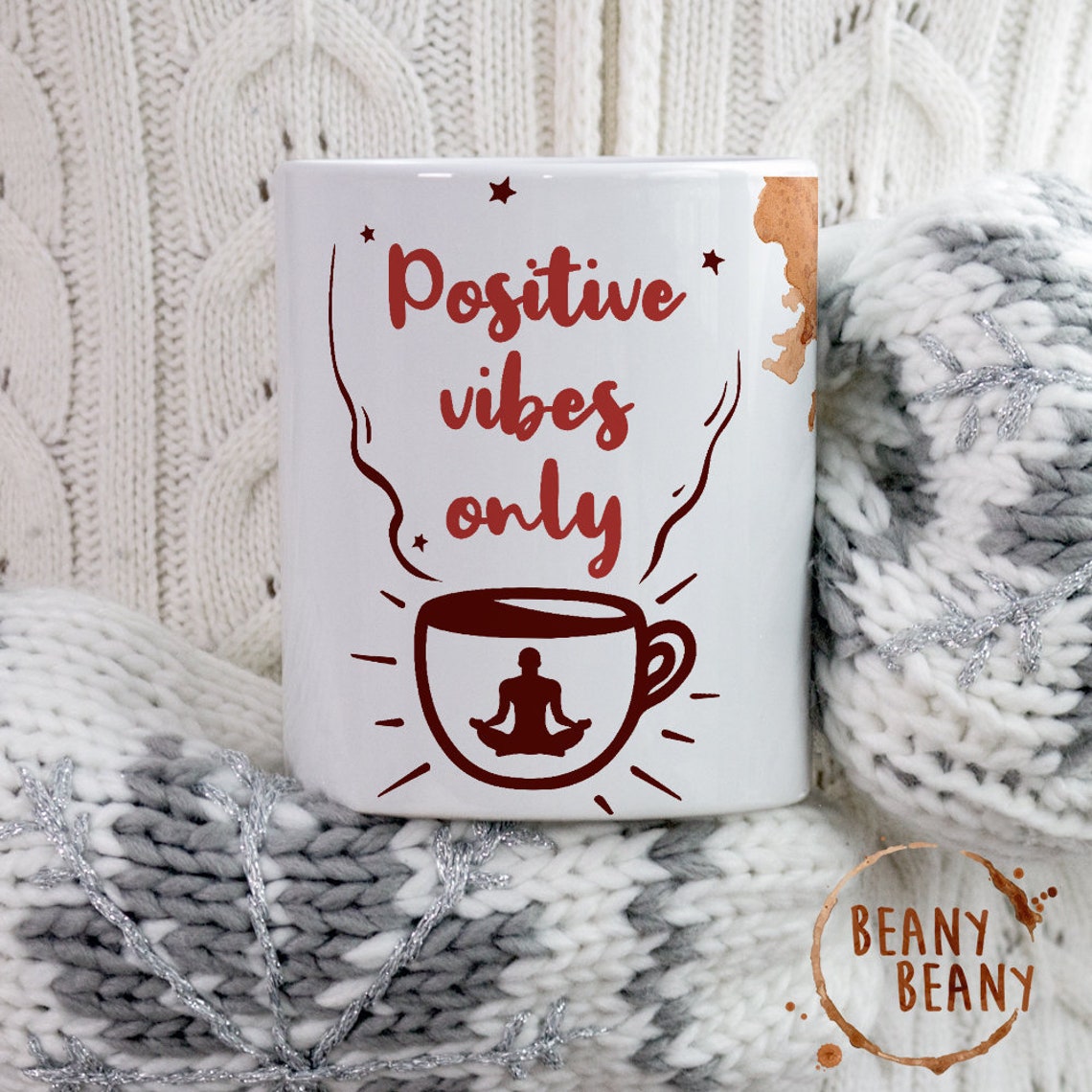 Positive Vibes Only Positive Quotes Surprise Gifts Relaxing - Etsy
