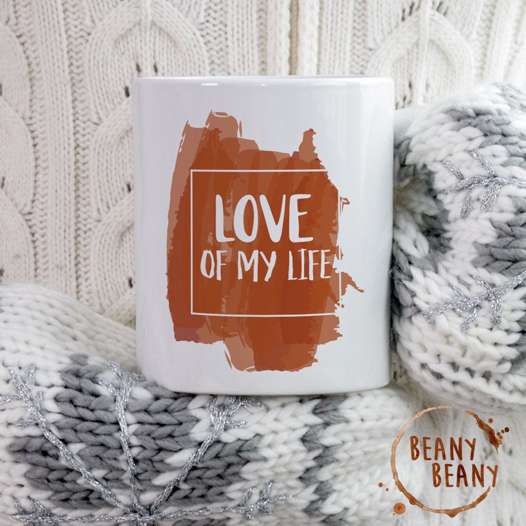 Love Heart Mug, Personalized Couple Mug, Matching Love Mugs, Lovers Mug ...