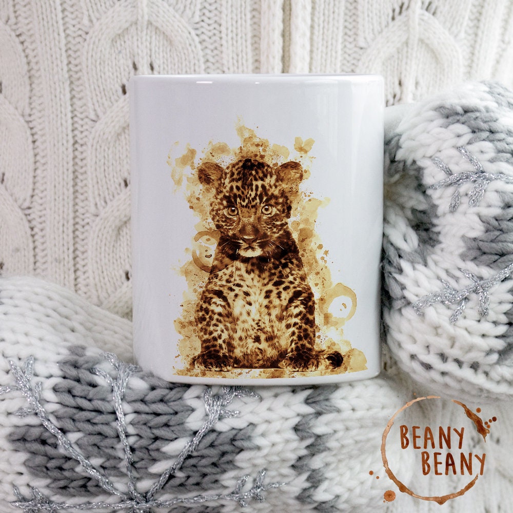 Cheetah Mug, Cheetah Cups, Cheetah Mug Gifts, Cheetah Coffee Mugs ...