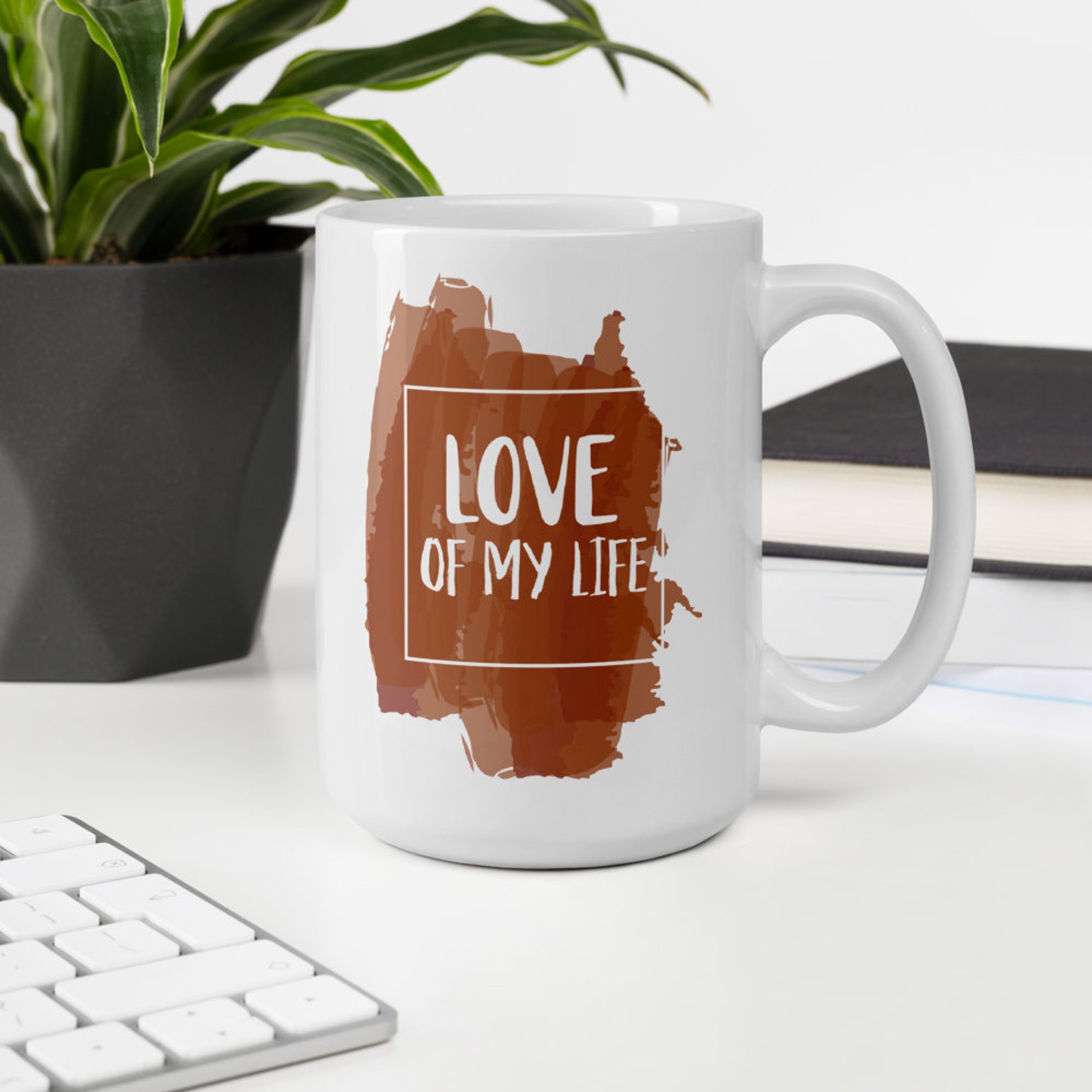 Love Heart Mug, Personalized Couple Mug, Matching Love Mugs, Lovers Mug ...