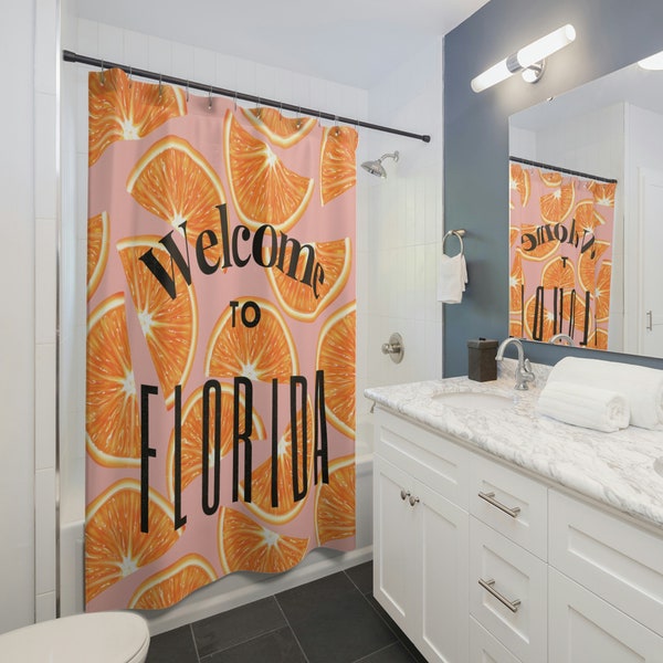 Florida Shower Curtain - Etsy