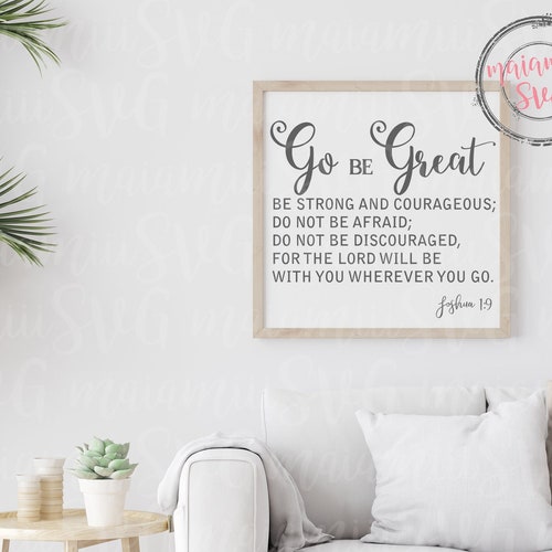 Go Be Great Svg Funny Quotes Svg Positive Quote Svg - Etsy