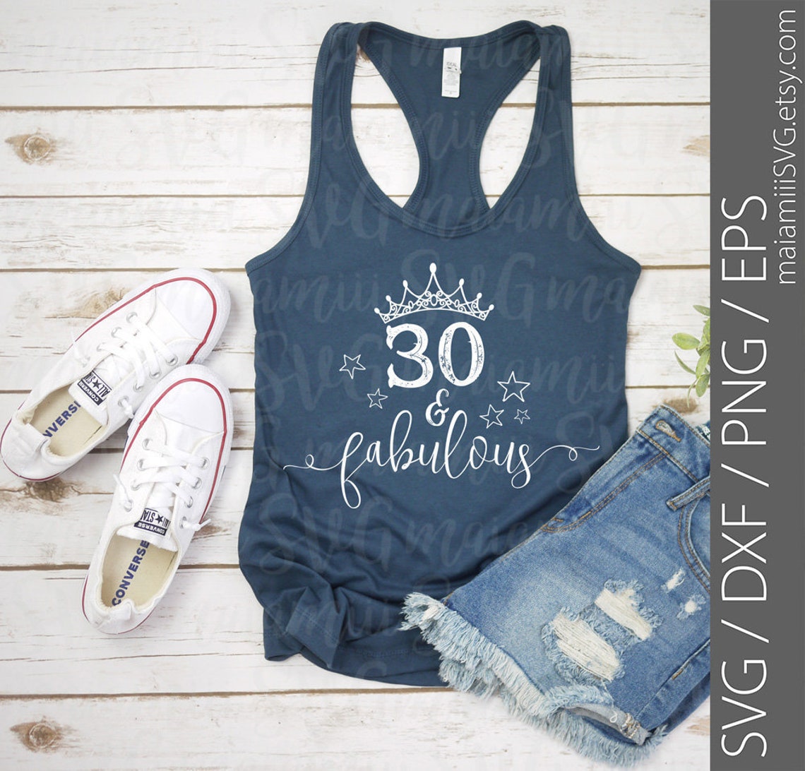 30 and Fabulous Svg Birthday Squad Svg 30th Birthday Svg - Etsy