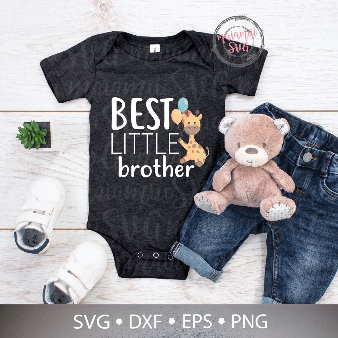 Best Little Brother Svg, Promoted to Big Bro, Brother Shirt Svg, New ...