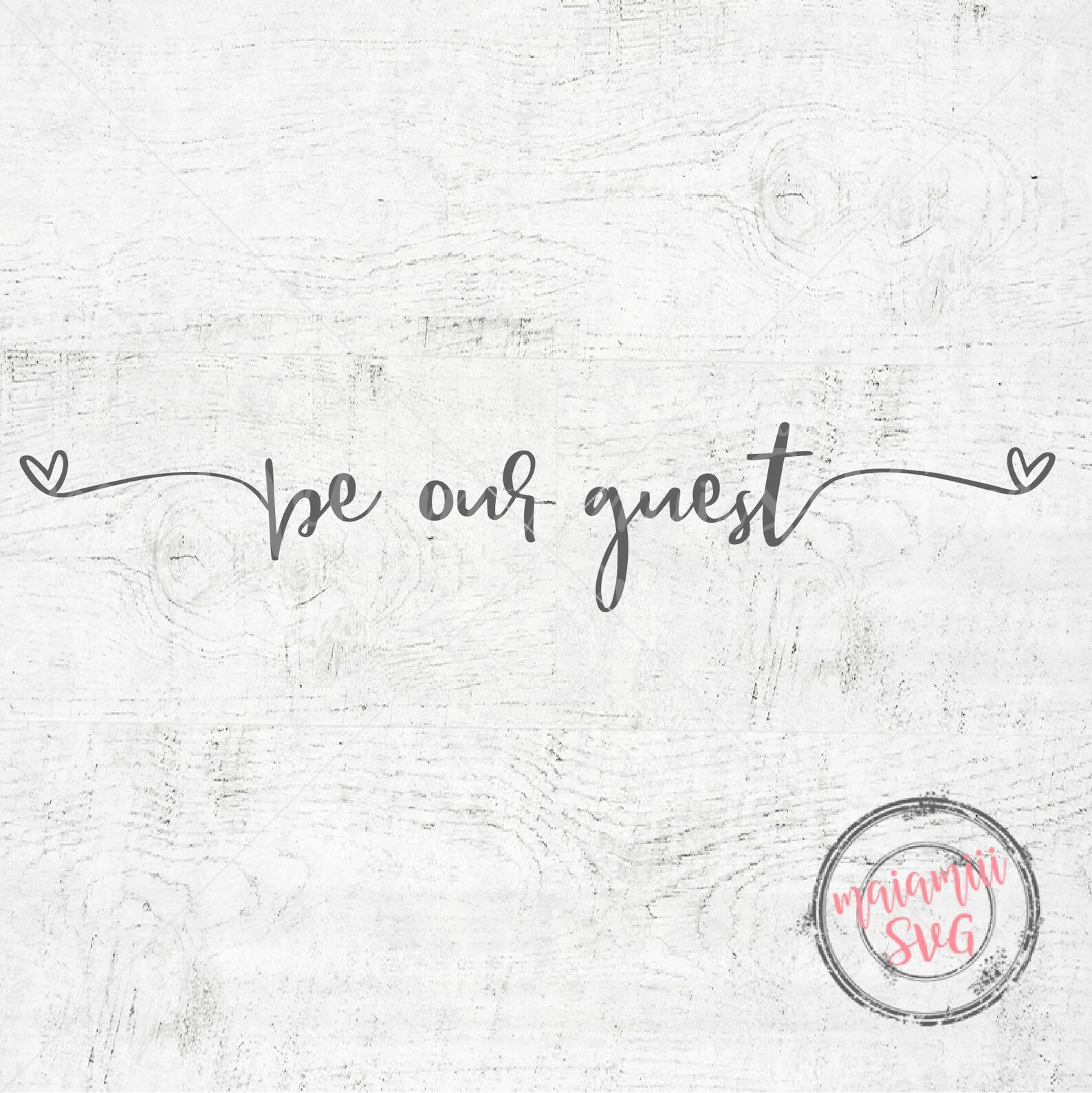 Be Our Guest Svg Welcome Guest Svg Wall Frame Svg for Guest - Etsy