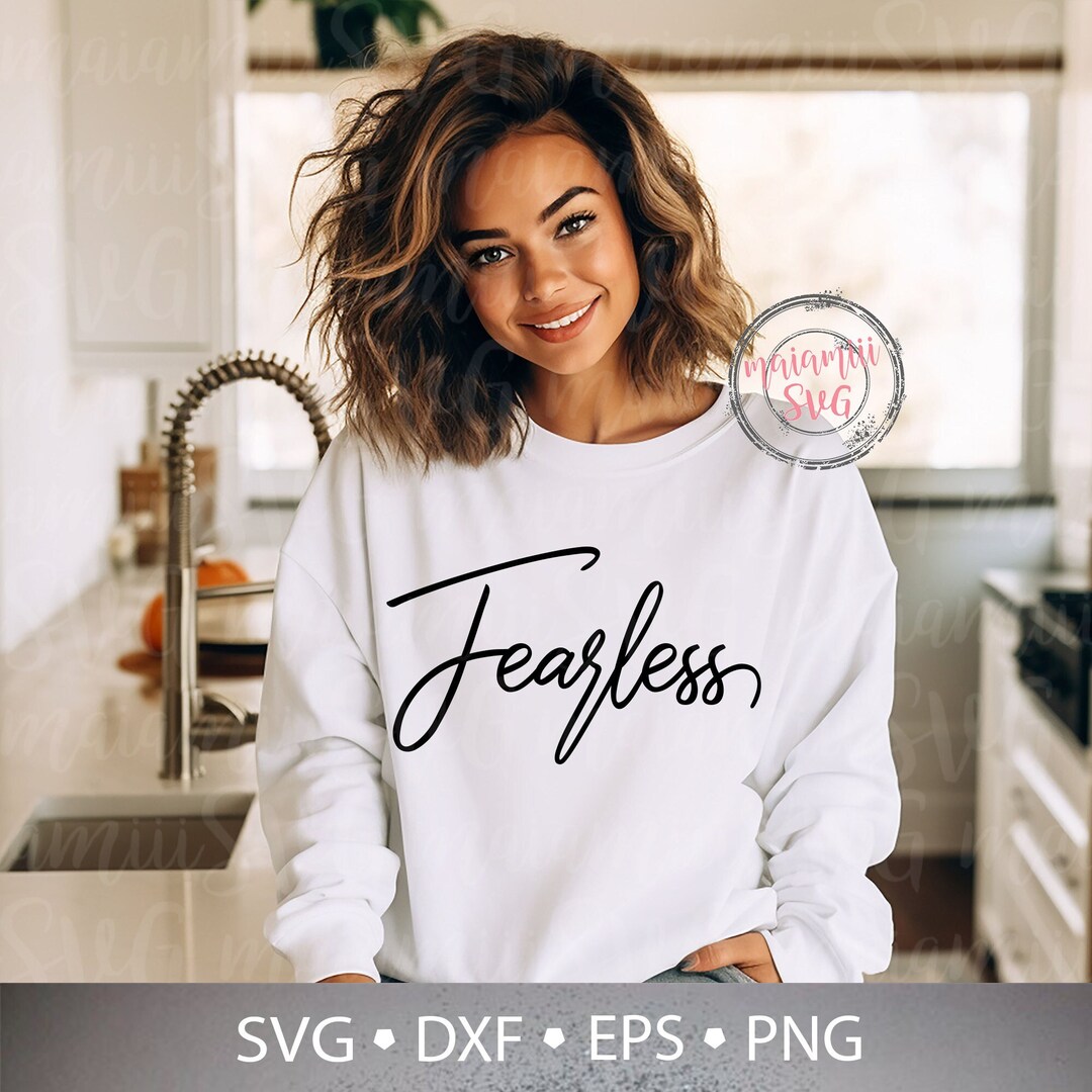 Fearless svg Redimido svg Forgiven svg Christian svg - Etsy México