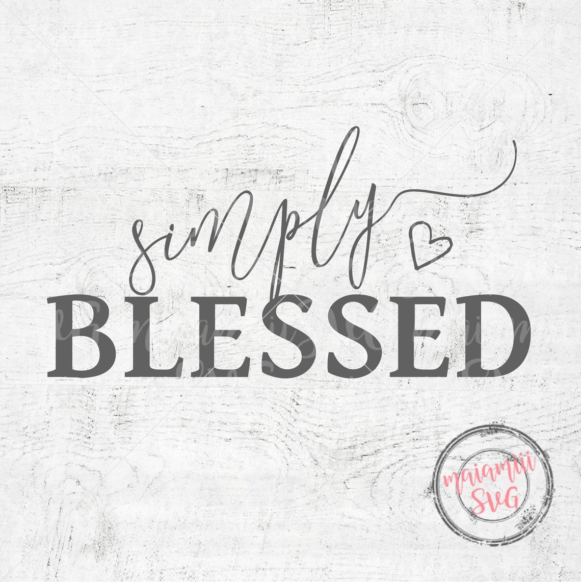 Simply Blessed Svg Blessed Shirt Svg Scripture Svg Blessed - Etsy