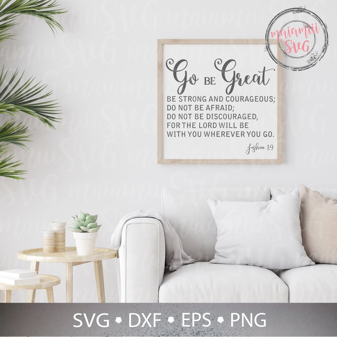 Go Be Great Svg Funny Quotes Svg Positive Quote Svg - Etsy