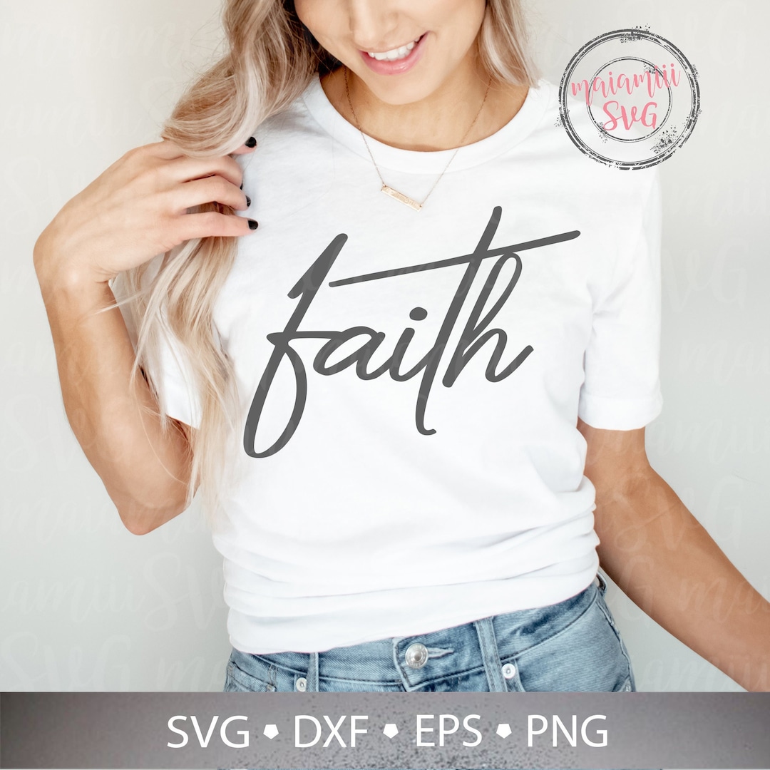 Fe Svg, Fe sobre Miedo Svg, Fe Cruz Svg, Religión Svg - Etsy México