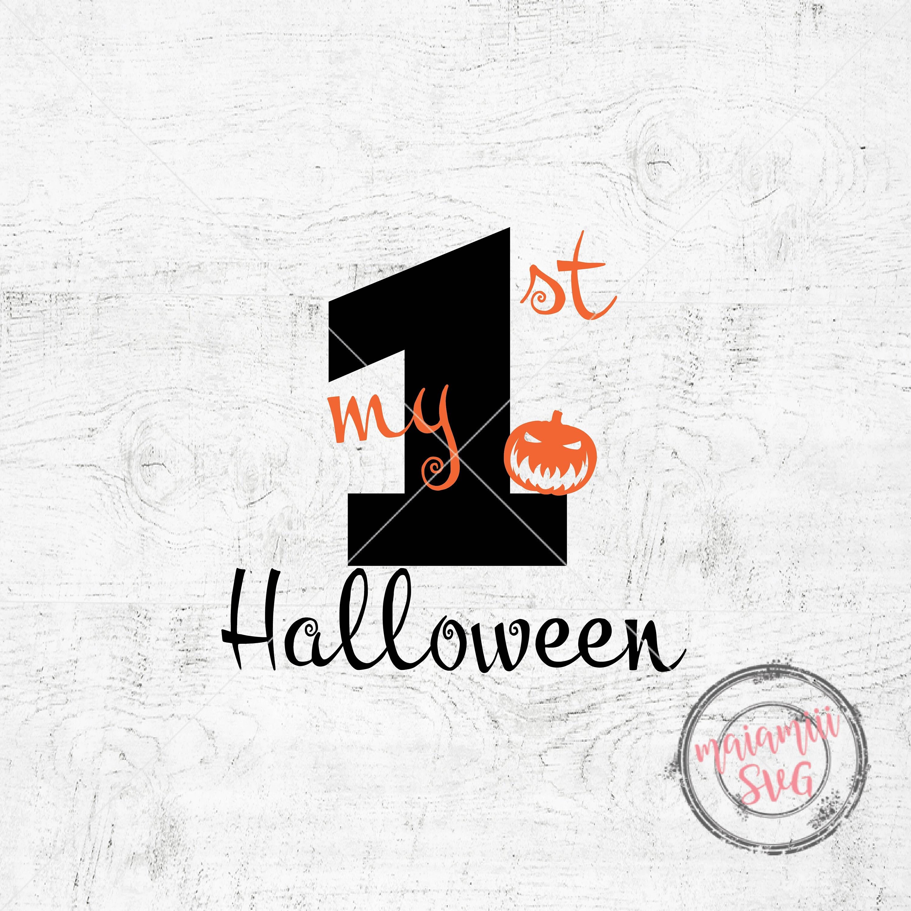 My 1st Halloween Svg First Halloween Svg Baby Halloween Svg - Etsy
