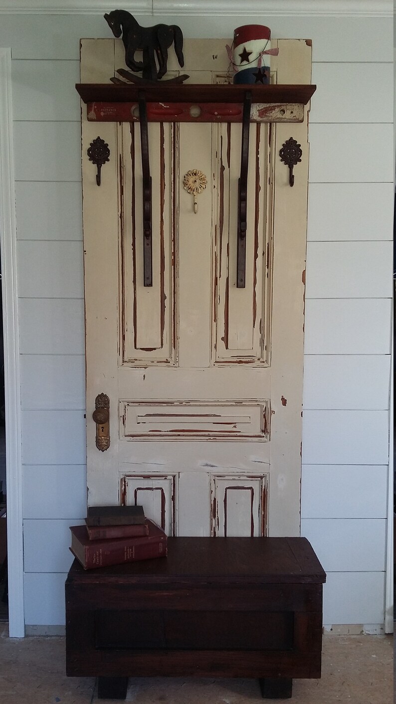 Rustic Hall Tree - Etsy