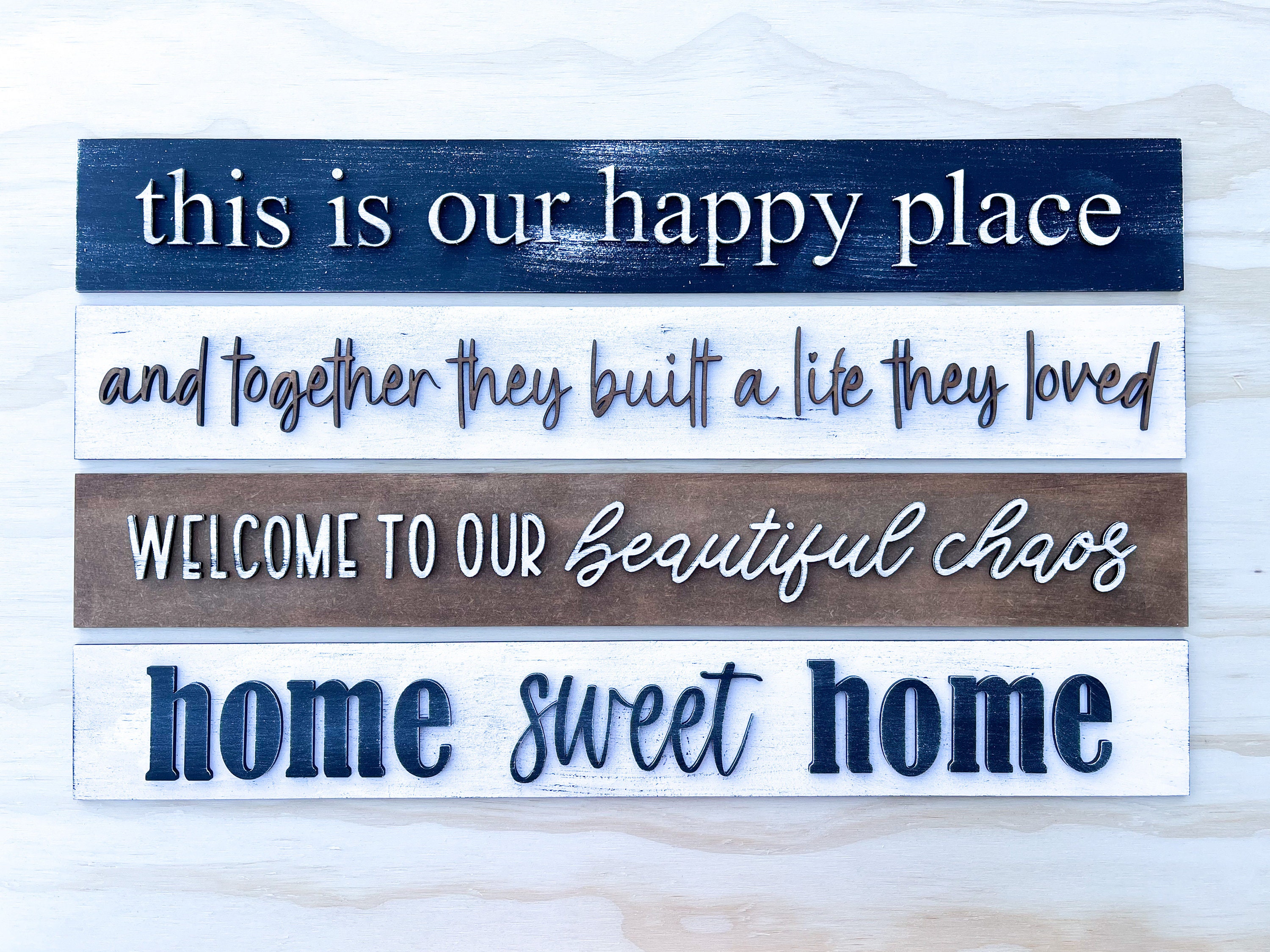 Skinny Signs, Home Sweet Home, Glowforge Laser, Mini Sign SVG, Tiered ...