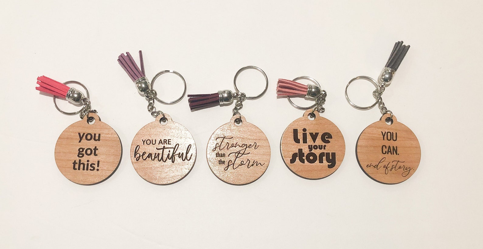 Motivational Keychains, Glowforge Laser, Keychain SVG, Laser Cut File ...