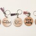 Motivational Keychains Glowforge Laser Keychain SVG Laser - Etsy