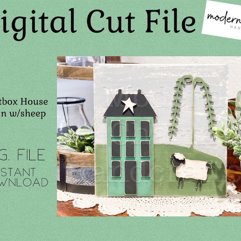 Primitive Saltbox - Etsy