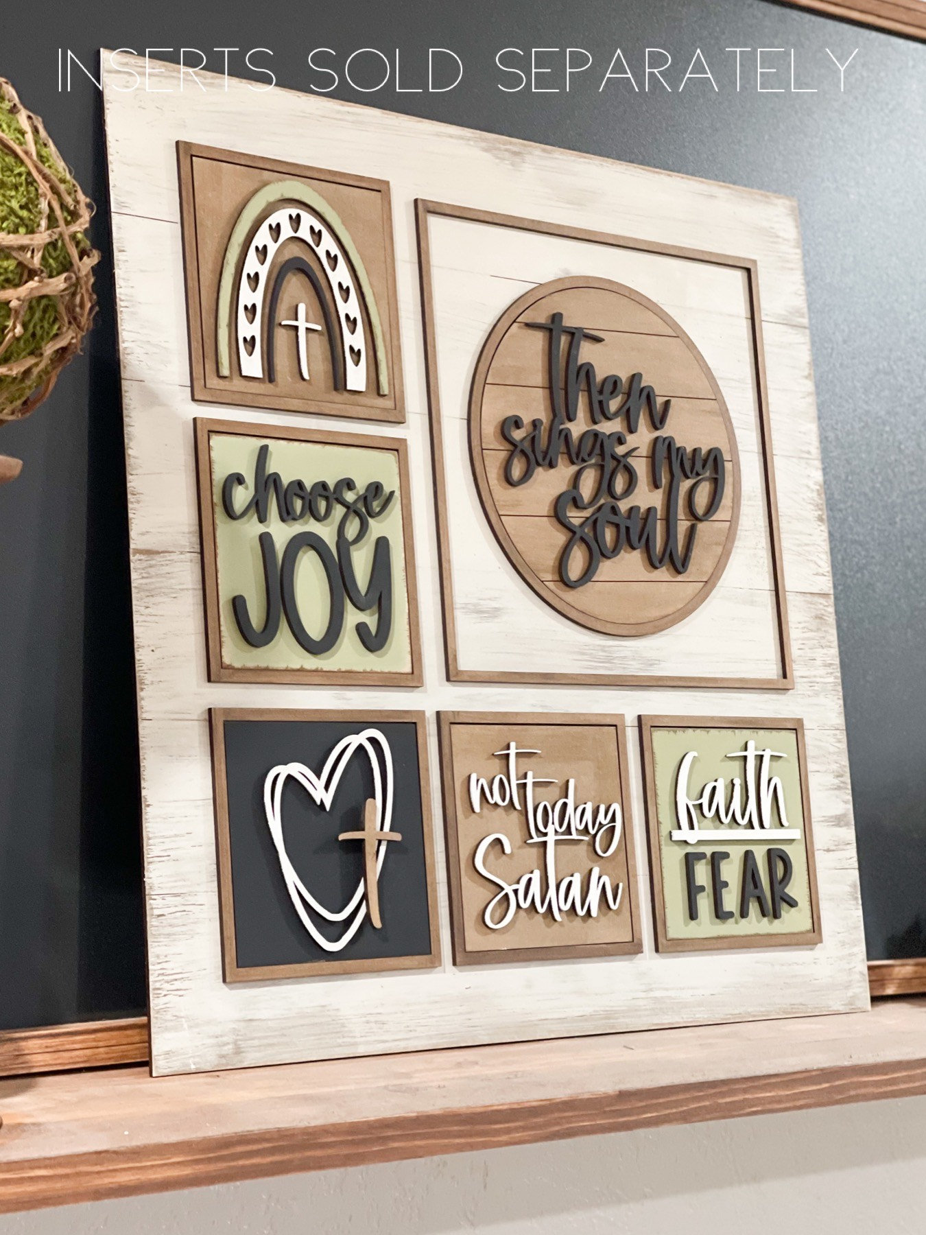 Interchangeable Shiplap Frame Large Shiplap Glowforge Laser | Etsy