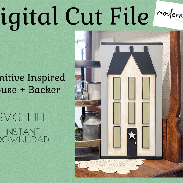 Primitive Houses - Etsy