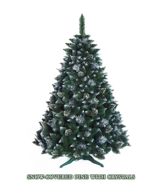 Christmas Tree Luxury Handmade Traditional Green Forest cones | Etsy