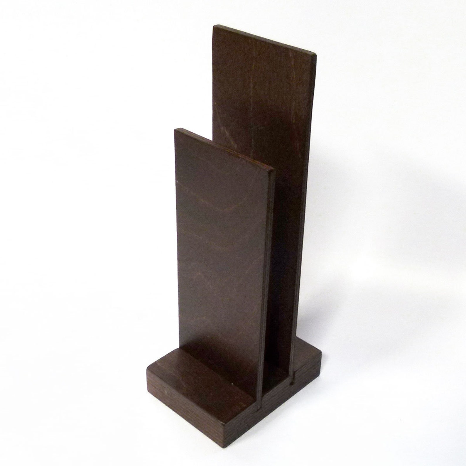 Wooden Menu Holder Brochure Leaflet Table Top Organizer Pocket - Etsy