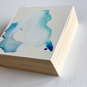 Original Watercolor Painting Small Abstract Painting Mini - Etsy