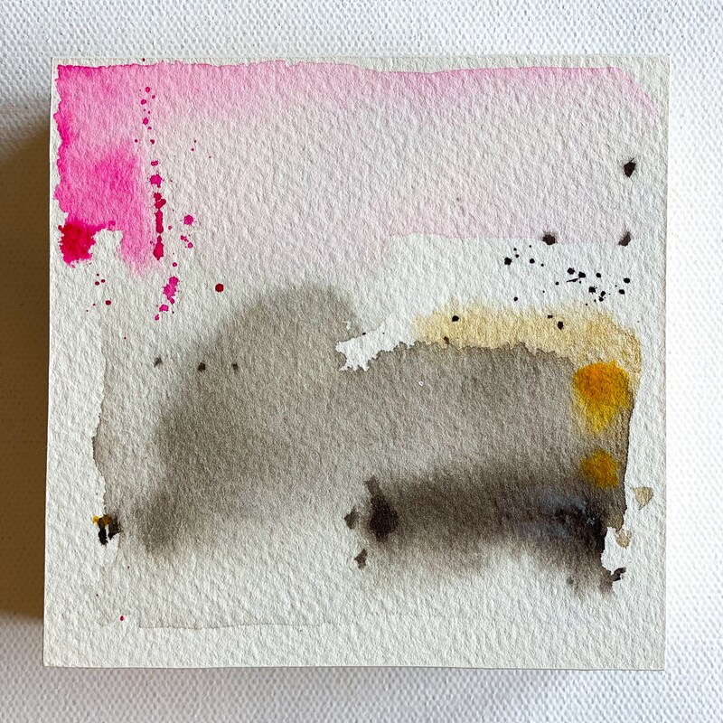 Small Abstract Art - Etsy
