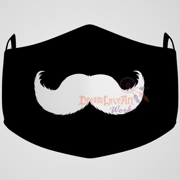 Mustache Mask - Etsy