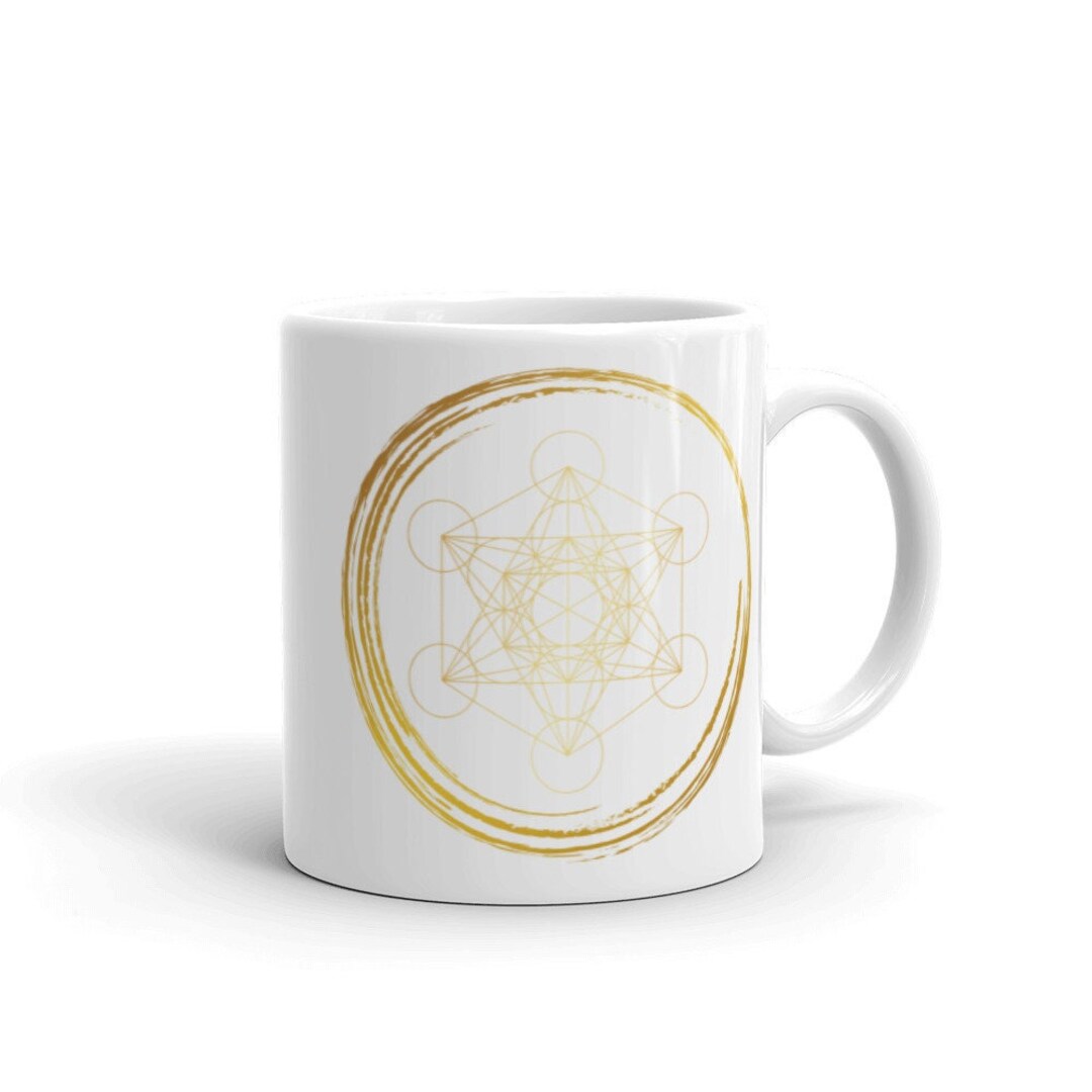 Metatron's Cube Mug: Sacred Geometry Coffee or Tea Cup - Etsy