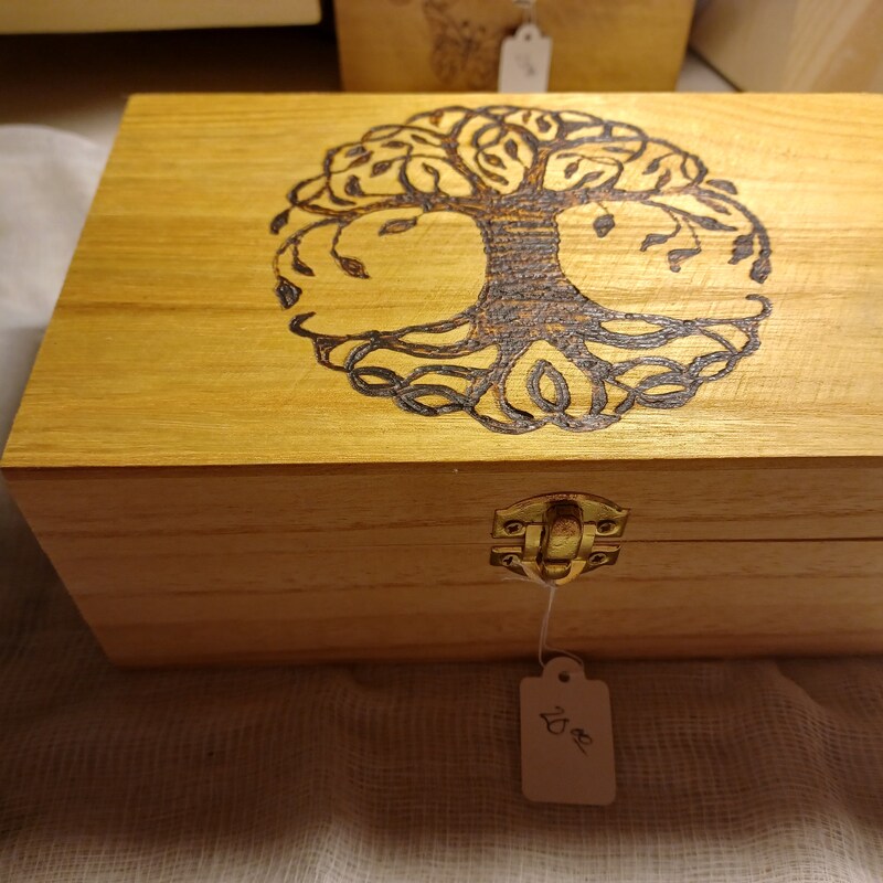 Tree of Life Wood Box - Etsy