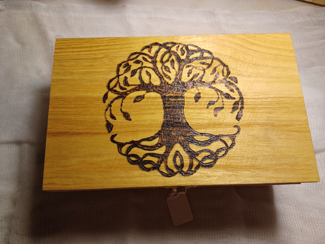 Tree of Life Wood Box - Etsy