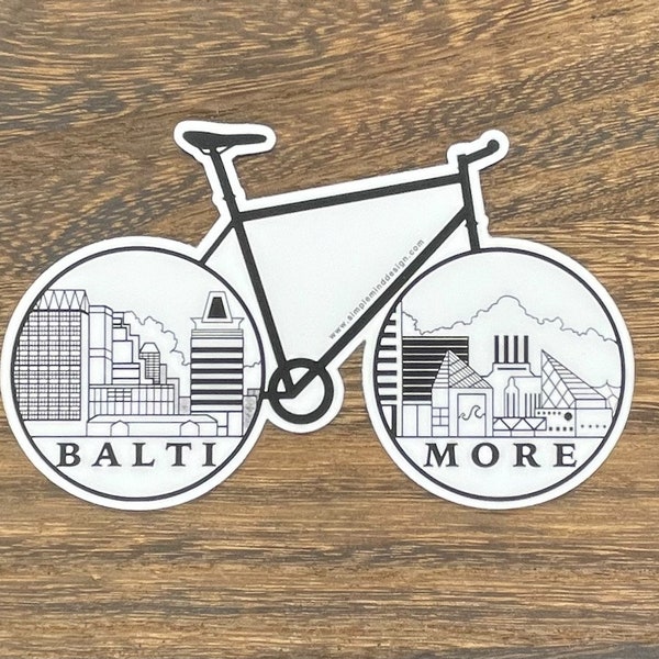 Baltimore Decal - Etsy