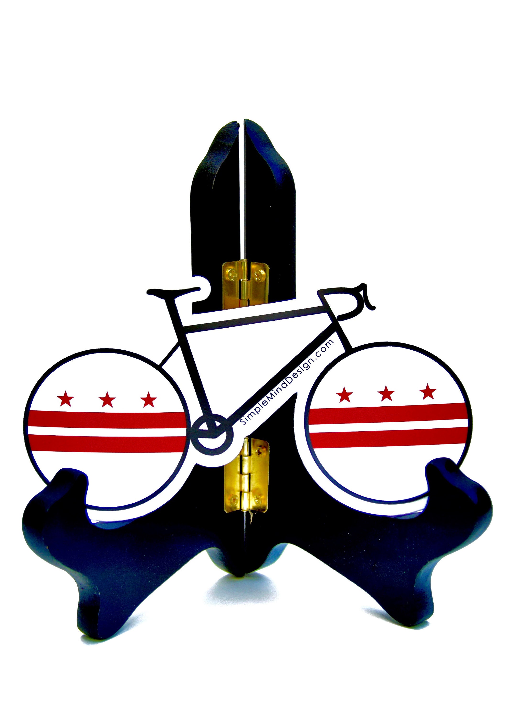 Washington DC Road Bike Sticker | District of Columbia Weatherproof Die ...