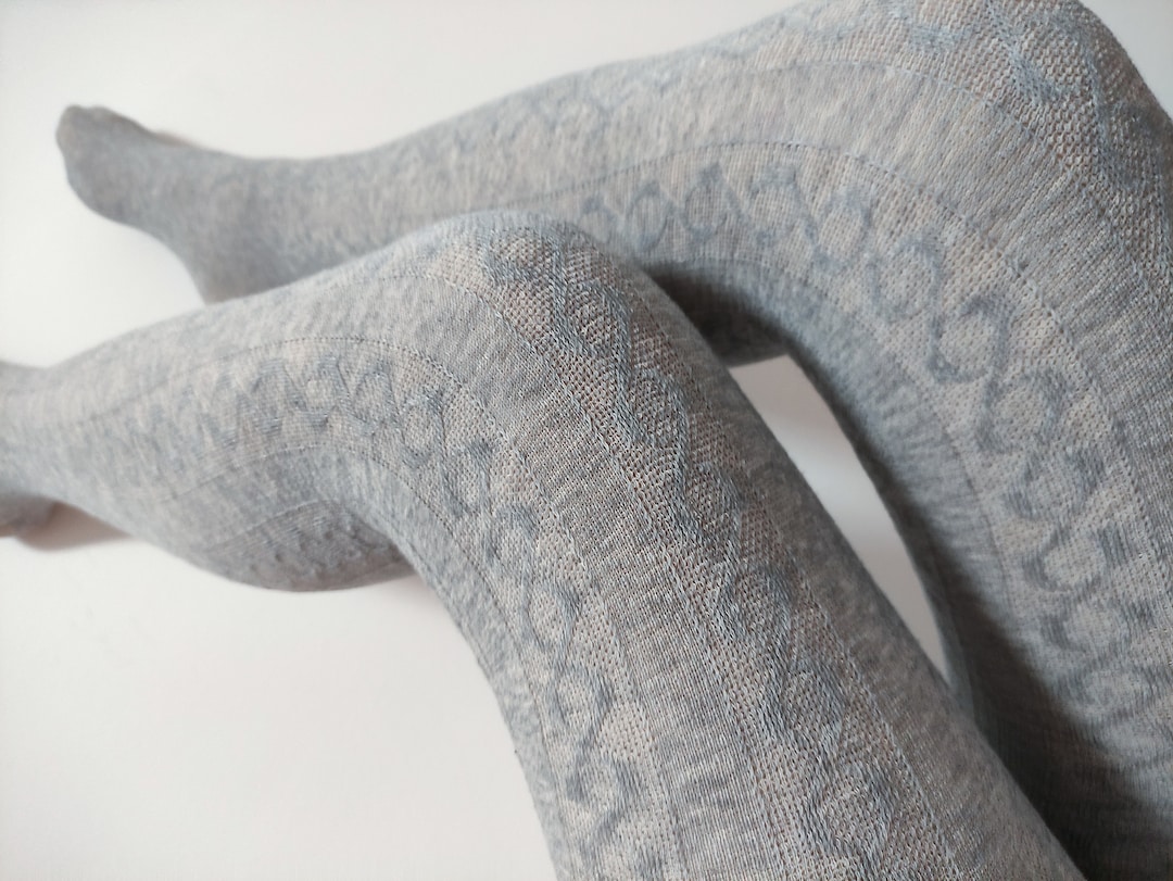 Cashmere Knitted Tights for Women. Thick Soft Winter High Quality ...