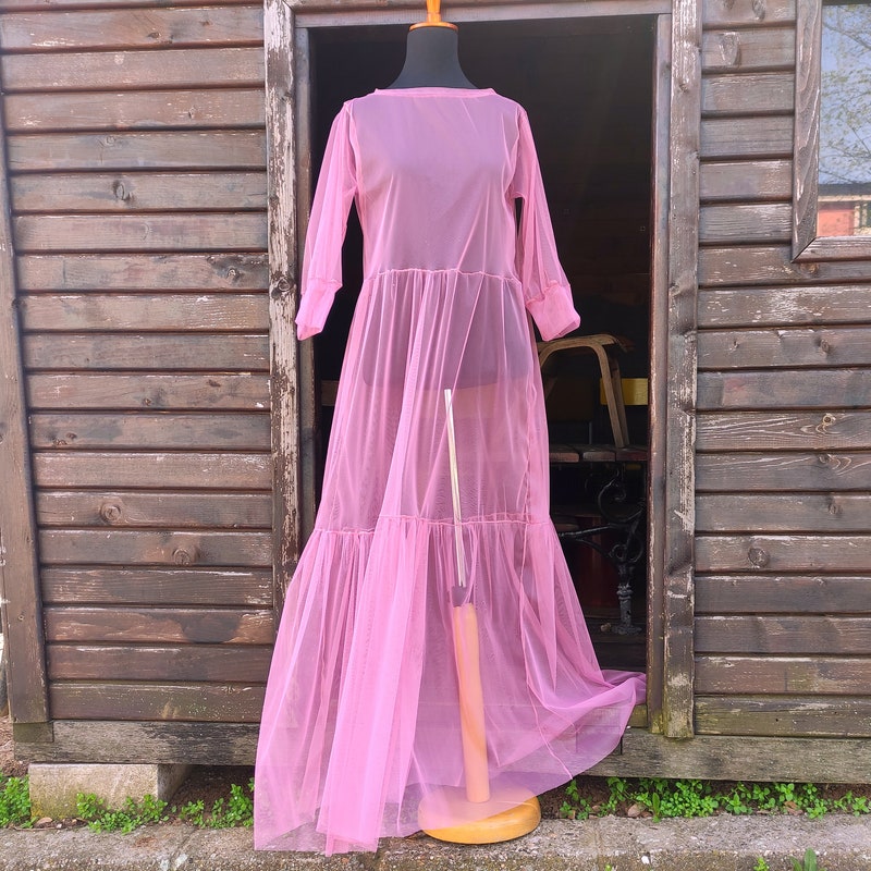 Sheer Dress - Etsy