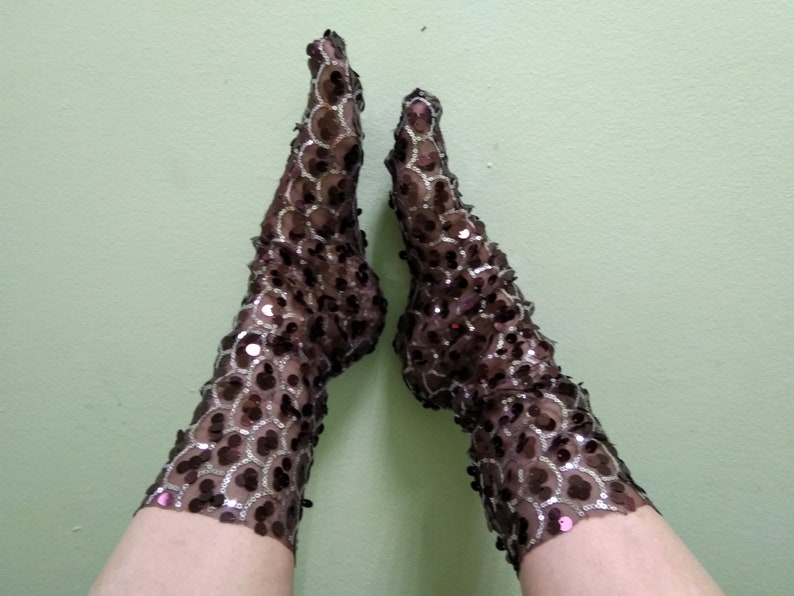 Tulle Socks. Sheer Cute Glitter Sparkle Sequins Socks. Gift | Etsy