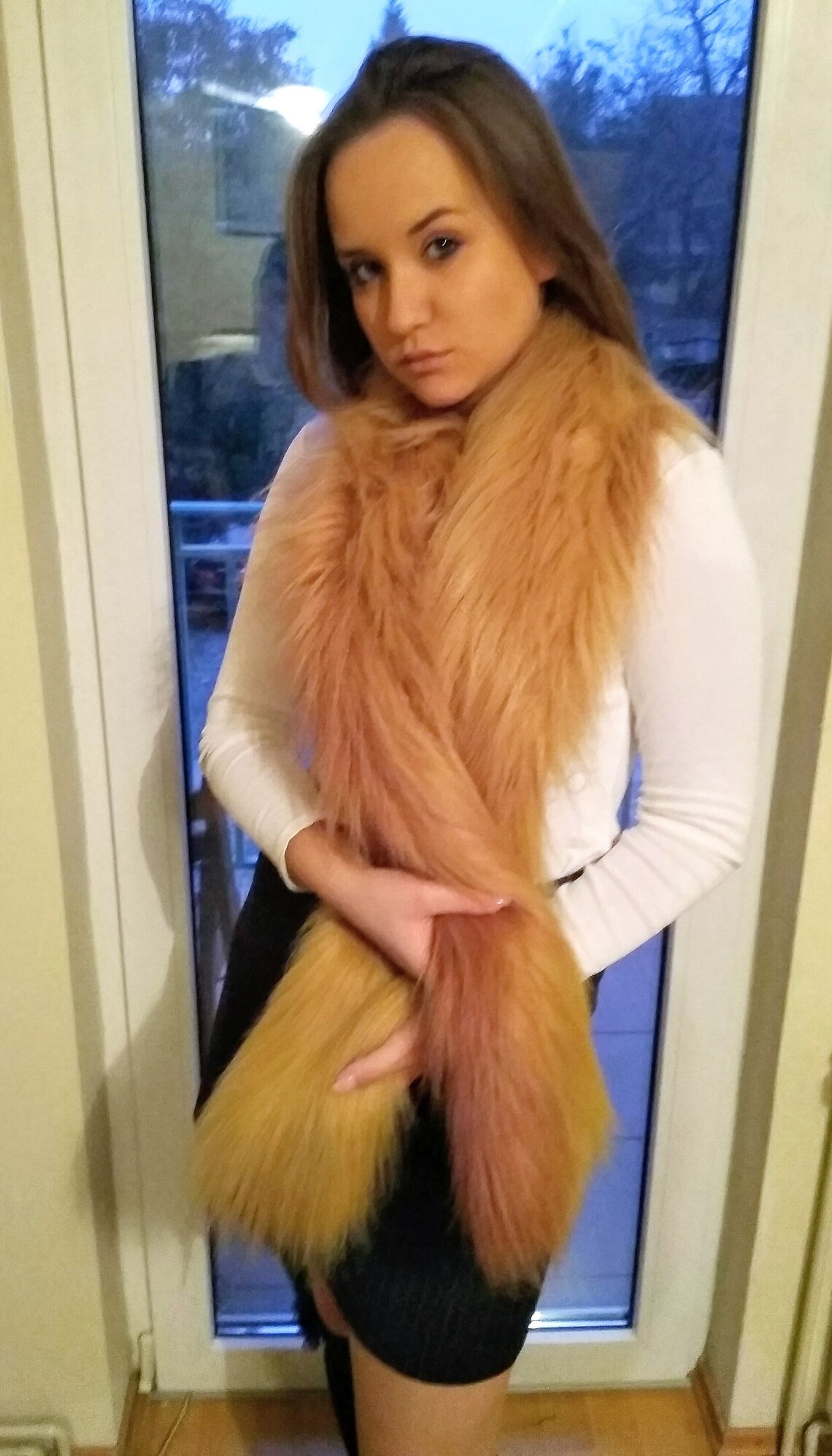 Faux Fur Wrap. Winter Soft Long Luxury Scarf. Perfect - Etsy