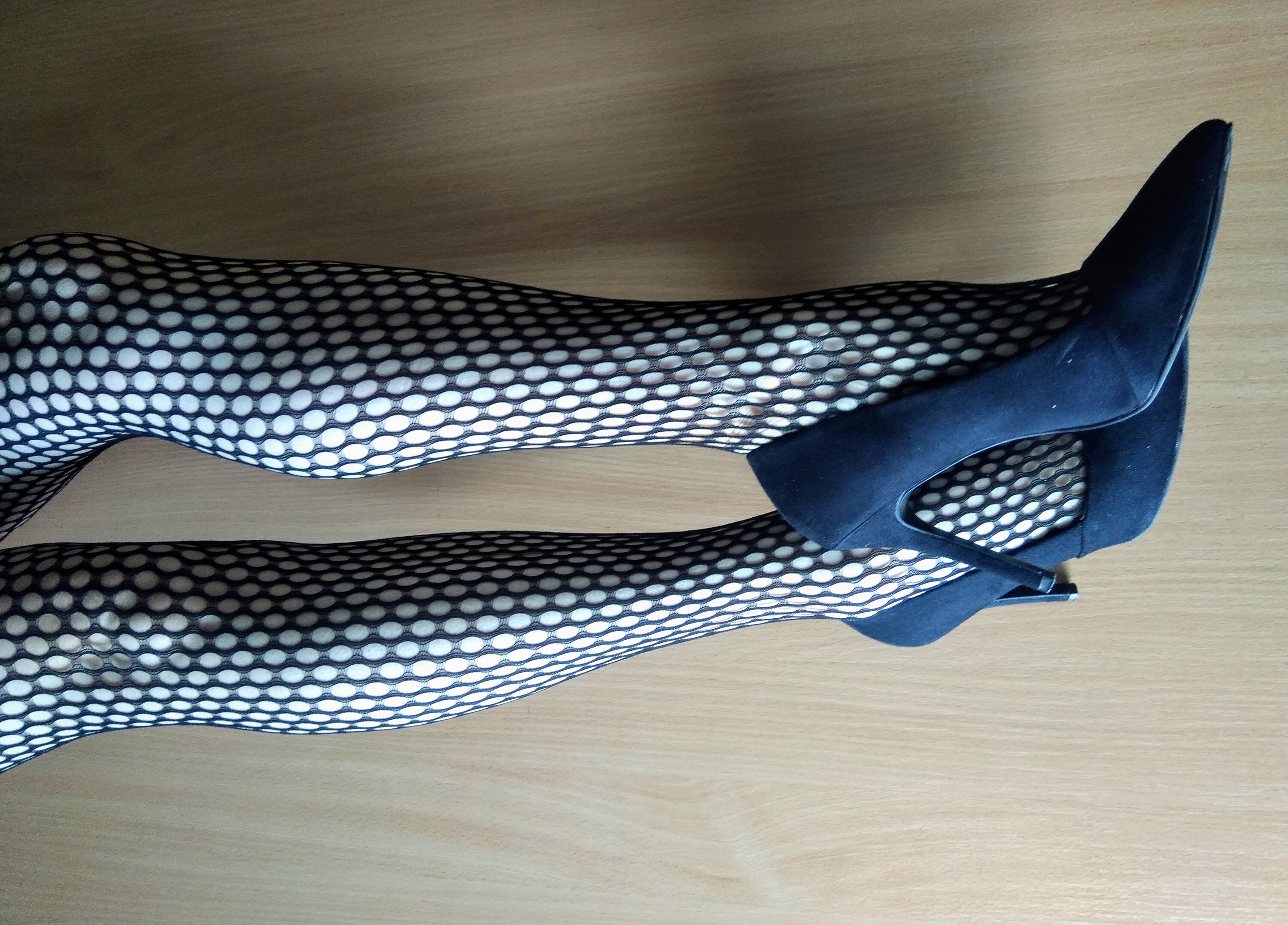 Knitted Fishnet Tights. Stretch New Sexy Mesh Black Tights. Mother's ...