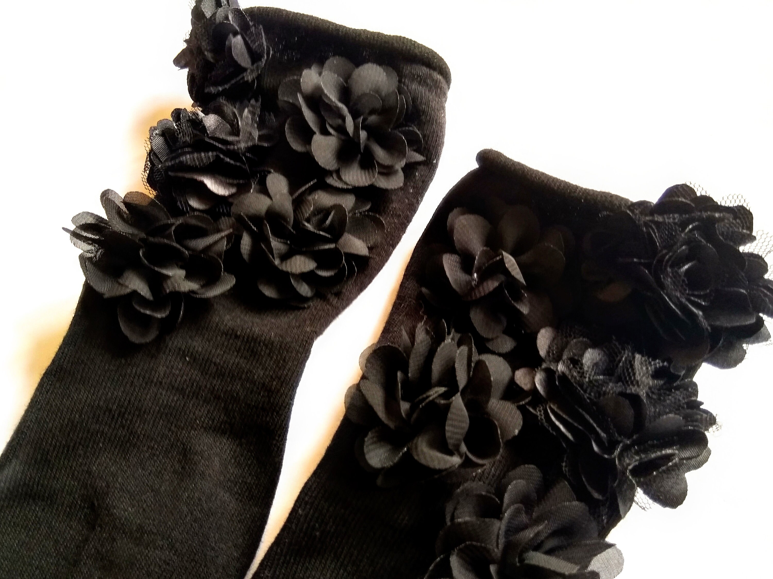 Flower Cotton Socks. Ankle Cute Novelty Happy Cool Red White | Etsy